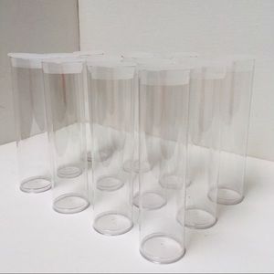Storage & Organization | New Lot Of 84 6inch Clear Plastic Storage ...